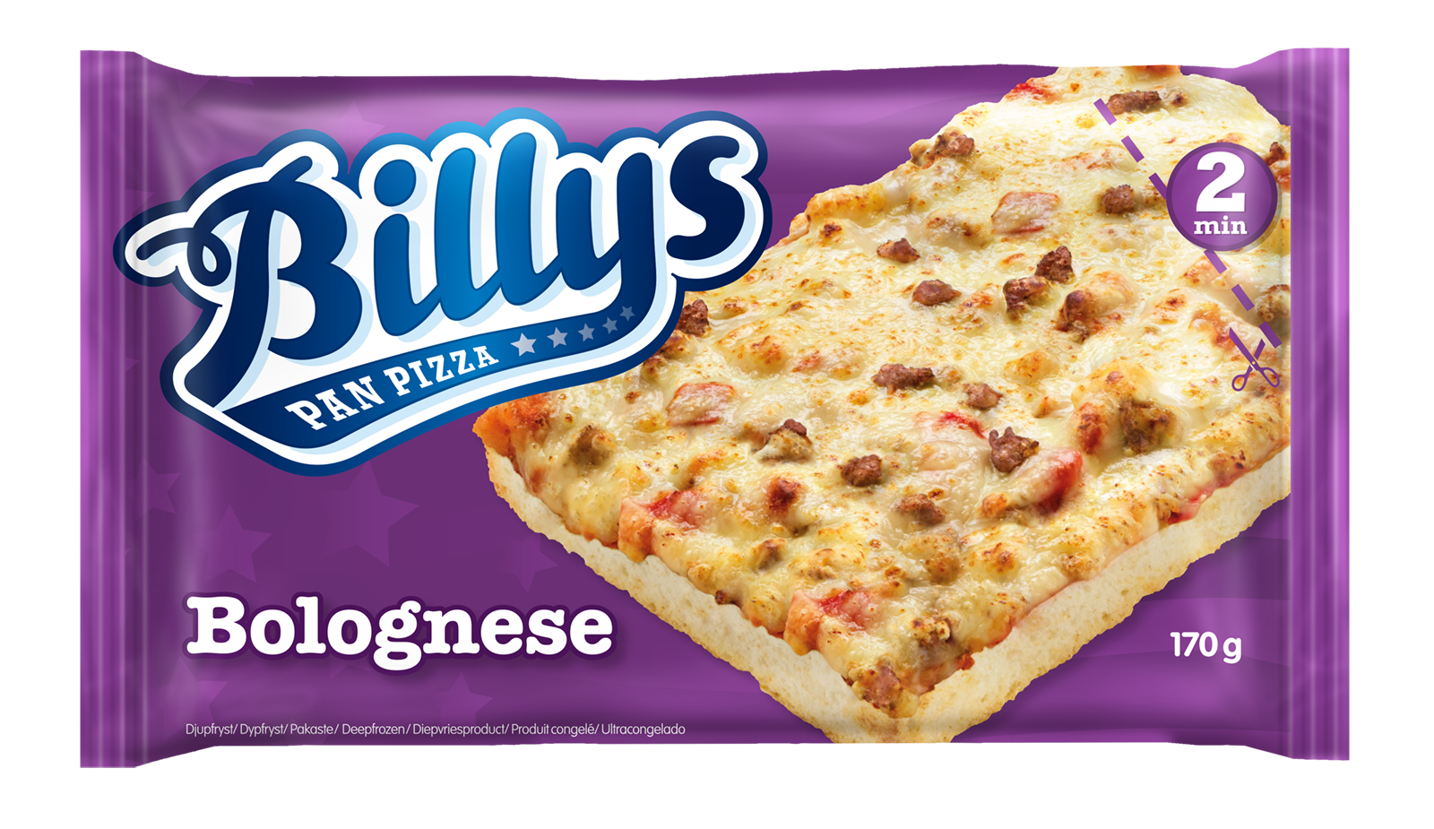 Billys Pan Pizza Singel_Bolognese - Billys vs Gorbys